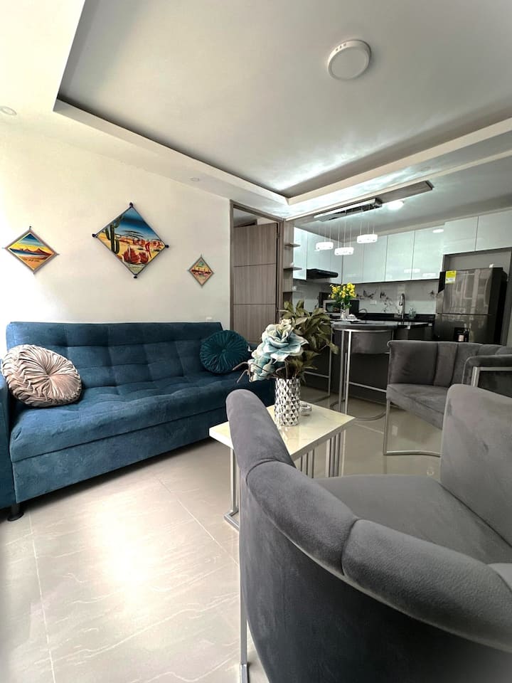 New Modern | A/c 900mb Wifi – Near Malecon & Mall! - Barranquilla