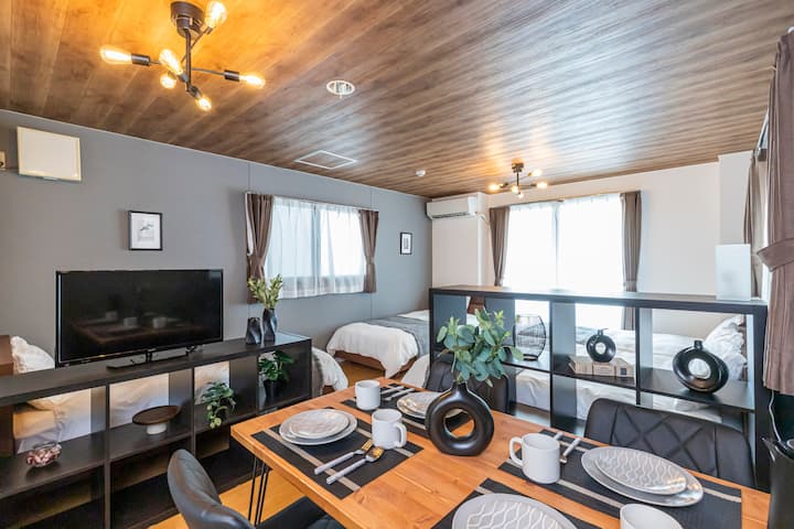 Tokyo/shinjuku/max 5ppl/sta 5min Walk/wifi/ev/44㎡ - 武藏野市