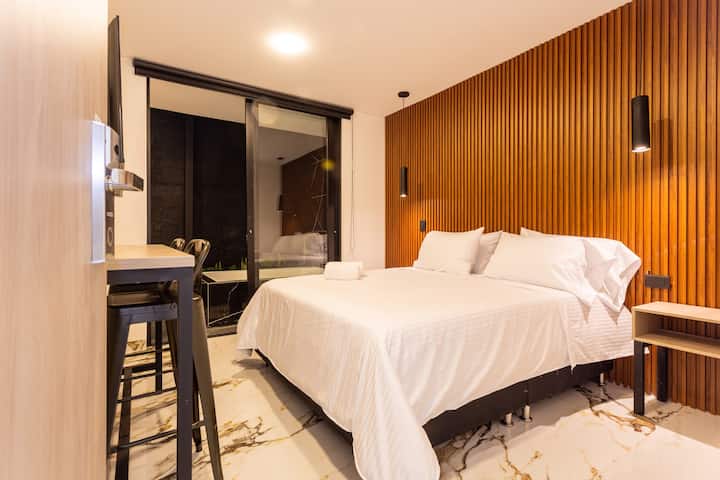 Modern Loft:jacuzzibest Locationa/c300mb - Medellín
