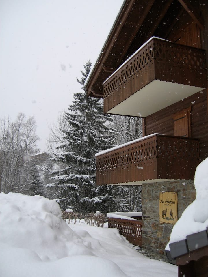 Charmant Appartement Les Contamines - Lacs Jovet