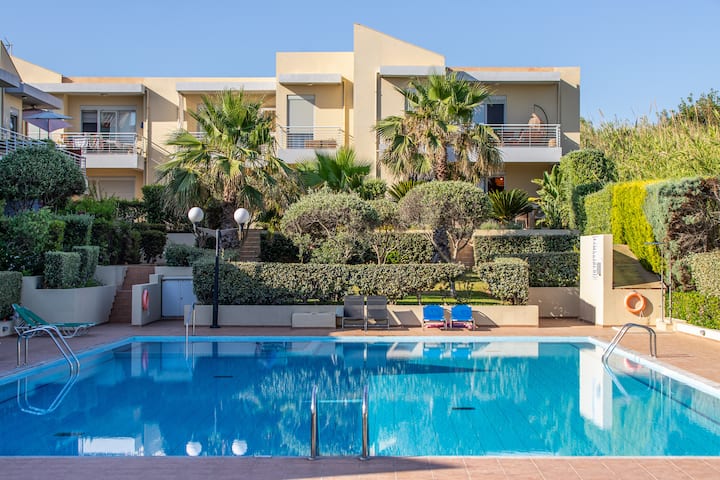 Malemeyogablue-stunning View-shared Pool-beach200m - Grèce