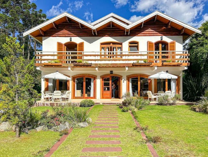 Casa Alecrim - Campos Do Jordão - Elegância - Campos do Jordão