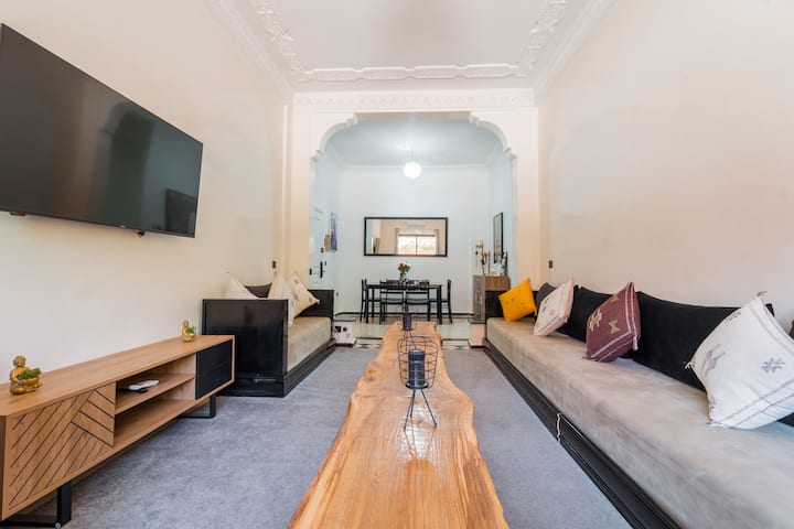 Appart Cosy, Clim, Fast Wifi, Résidence Sécurisée - Marrakesh