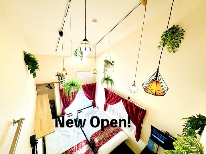P201【new Open！】free Parking & Free Bicycles - Fukuoka