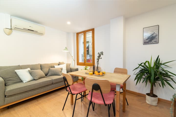 Comfortable Spacious Two-bedroom Apt In El Born - Barcelona