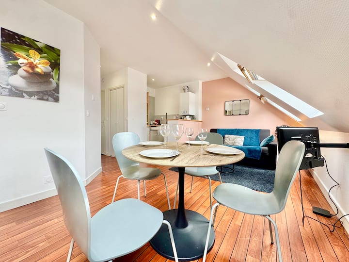 Le Vauban 4 I Lit 180cm I Wifi Fibre I Lumineux - ibis Brest Centre