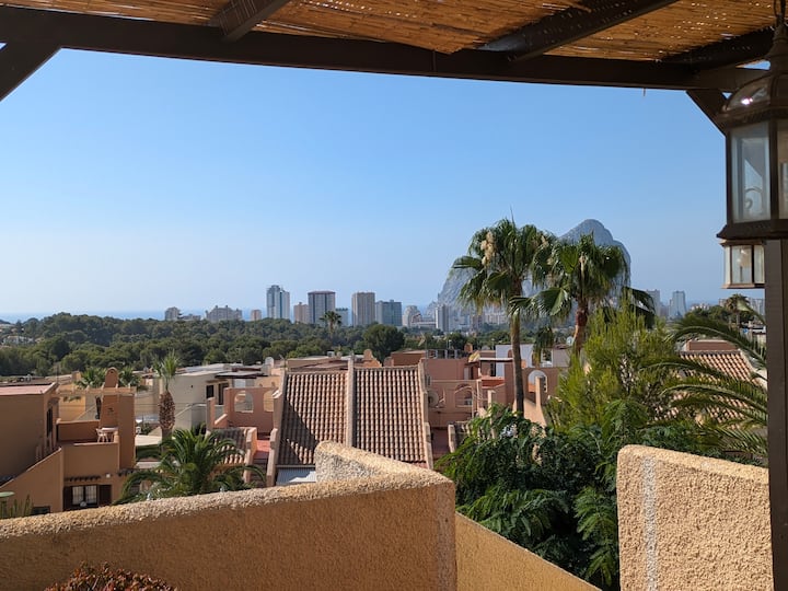 Bungalow 6p En Calpe Con A/a Wifi Y Parking Gratis - Jalón