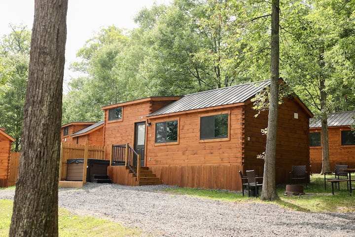Tiny Home | 2 Bedroom With Hot Tub - Bald Eagle State Park, Howard