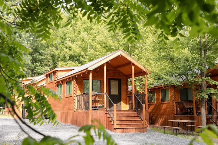 Tiny Home | One Bedroom With Hot Tub - Bald Eagle State Park, Howard