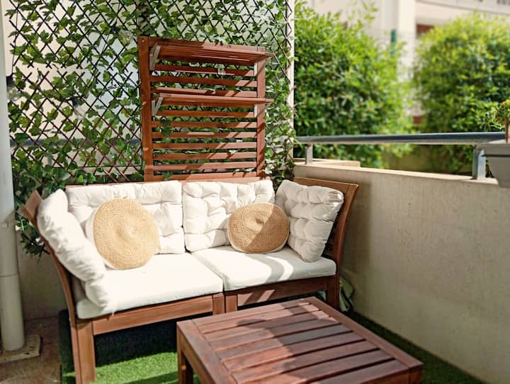 Appartement 2chambres / Terrasse / Clim / Garage - Cagnes-sur-Mer