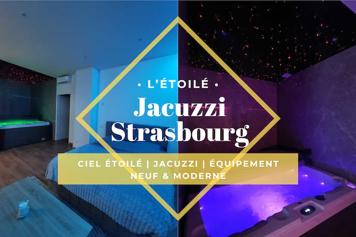L'étoilé à Strasbourg : Jacuzzi, Détente, Confort - Strasbourg