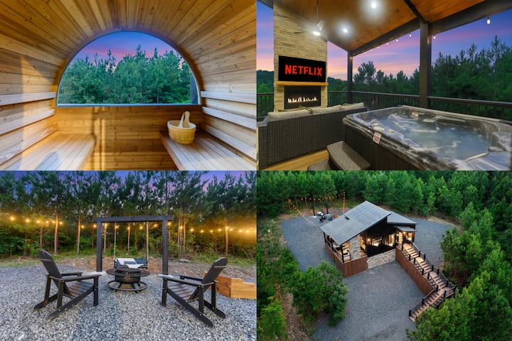 Sauna, Hot Tub, Smoker, Firepit, Private Retreat - Oklahoma