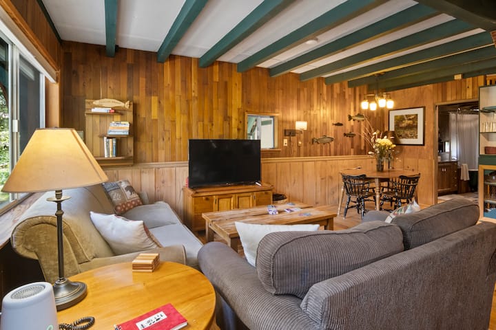 Rainier's Iconic Cabin W/ Forest Views & Hot Tub - Ashford, WA