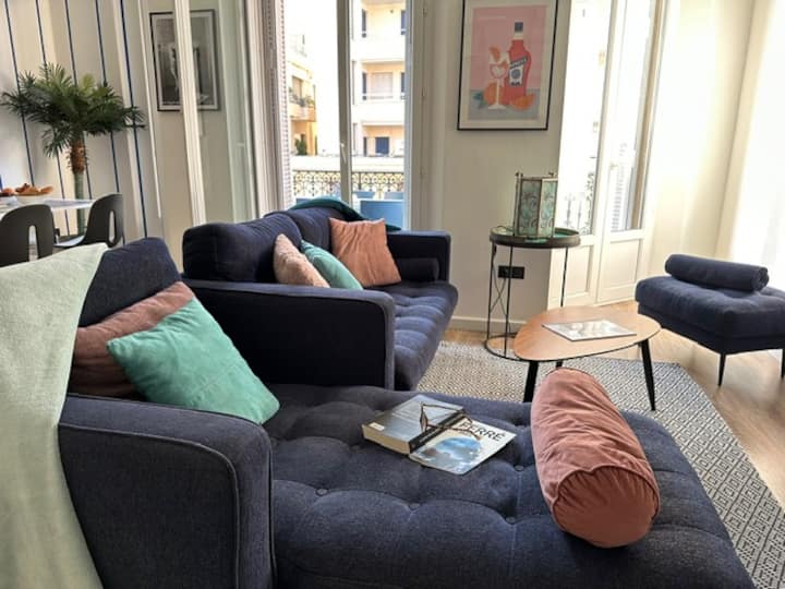 Appartement Design 2  Suites Palais/plage à 3' - Cannes