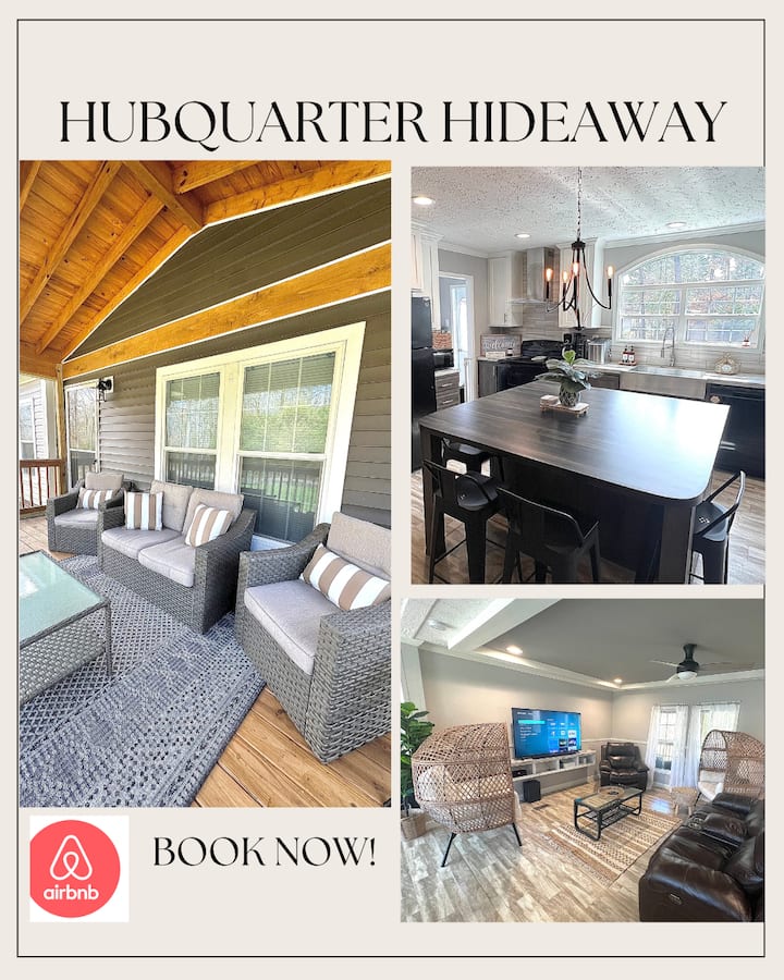 Hubquarter Hideaway |
Lake Views & Walk To Water - ガストン湖