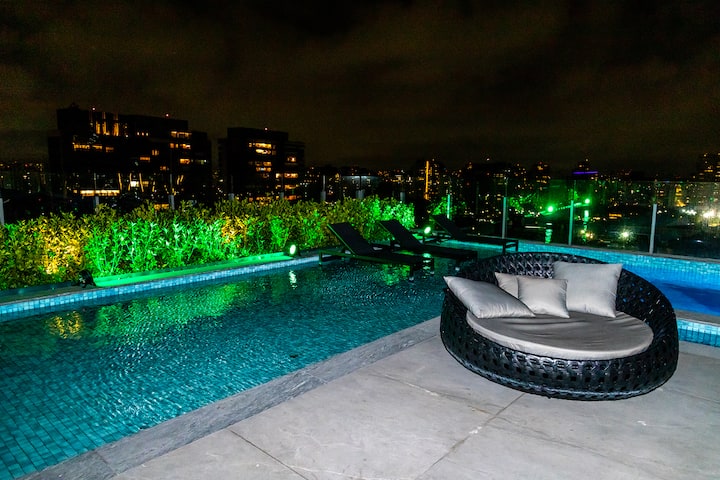 Apto 2 Quartos Ibirapuera C/ Piscina E Gym - São Paulo