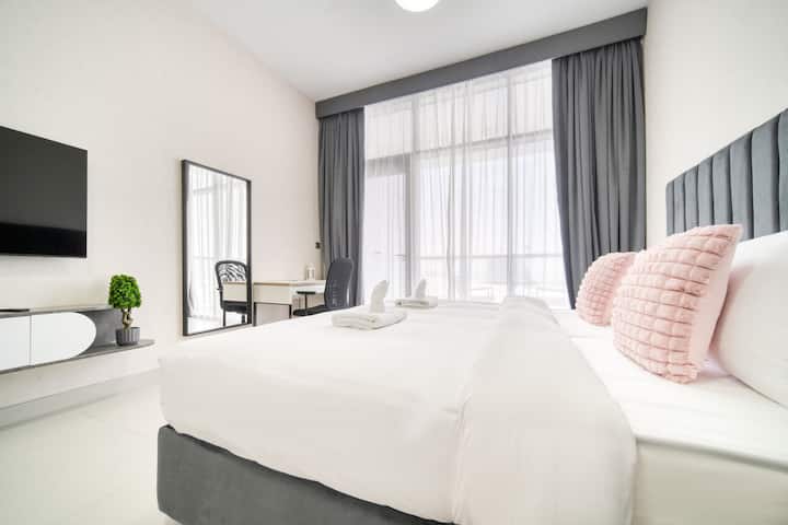 213 Comfy Studio Pool View Al Jaddaf - Émirats arabes unis