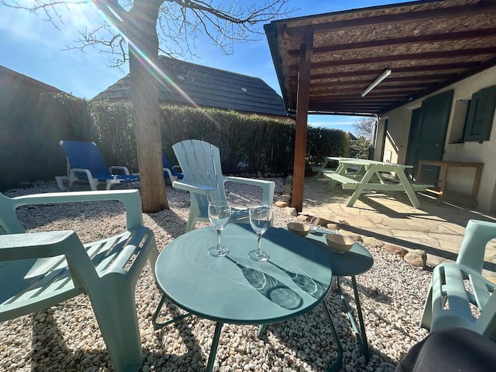 Mas Des Pêcheurs Clim Wifi 4/6 Pers Jardin Clos - Le Barcarès