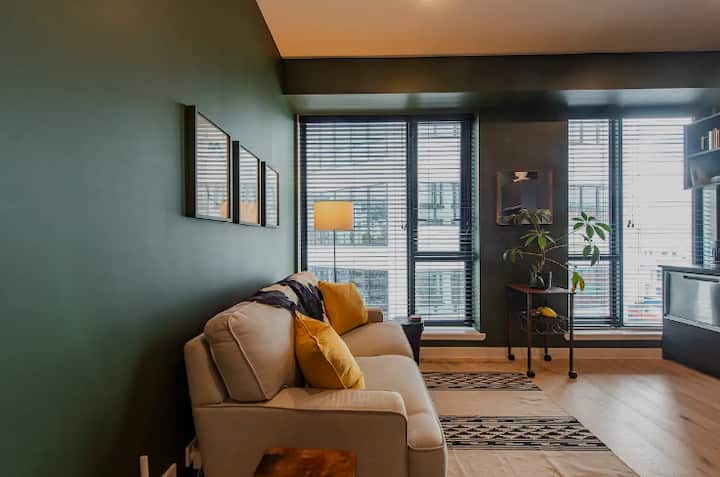 Chic Design Apartment In Central City - Wellington