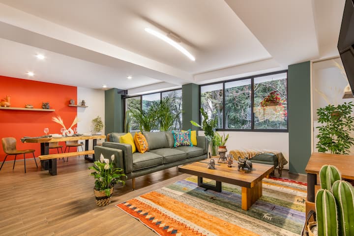 Amsterdam Boho Condesa Sanctuary With Ac - Mexico
