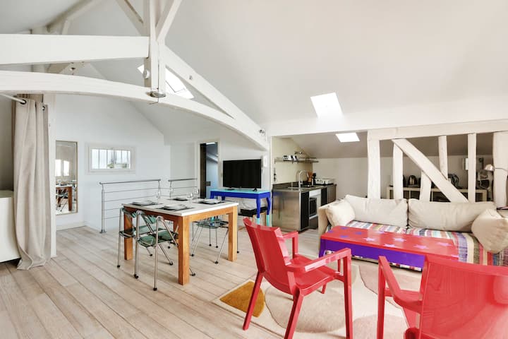 Cosy Appartement & Terrasse - 2br/4p - République - Paris