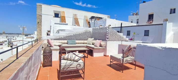 Juderia 5&7 Entire Home With Apartment / 15 Ppl - Zahara de los Atunes