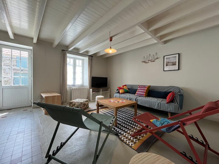 Maison Spacieuse Avec Grand Jardin - Proche Mer - Barneville-Carteret