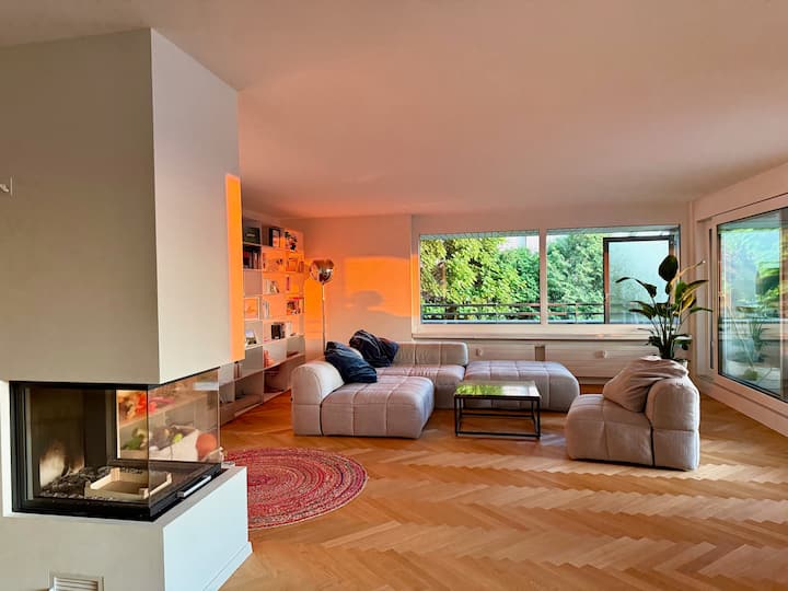 Quiet 3 Br Luxury Apartment Overlooking Zurich - Zurich