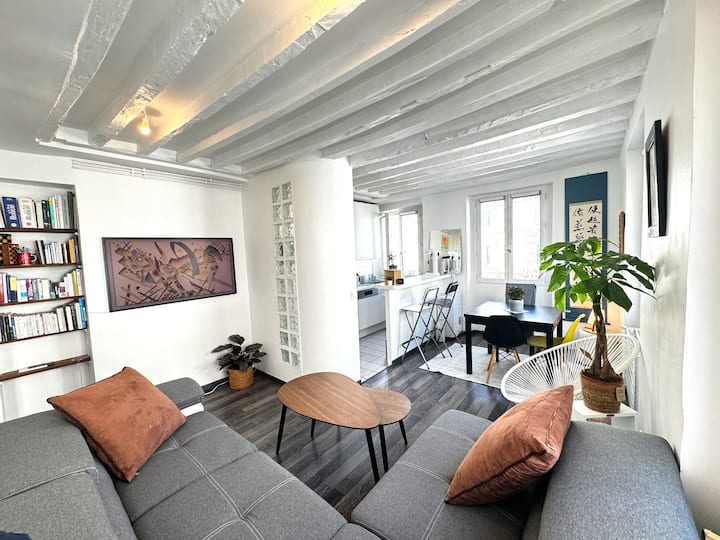 Appartement Lumineux & Confortable - Le Marais - 파리