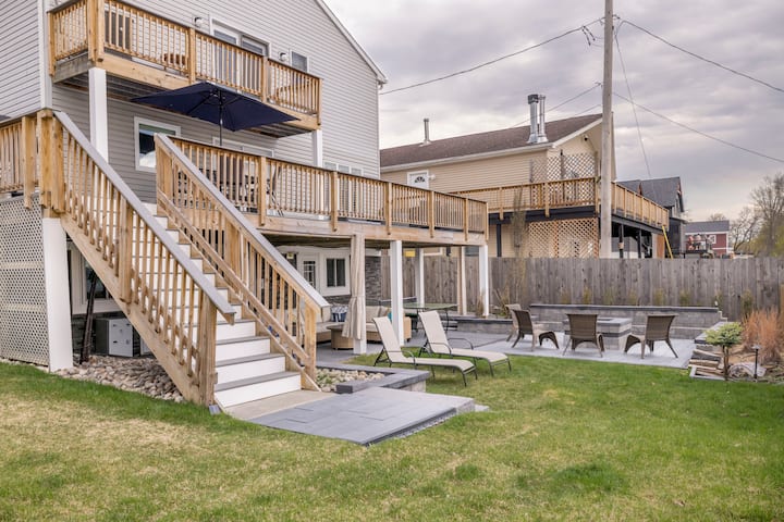 New Basement*lake Views*saratoga State Of Mind - Saratoga Springs, NY