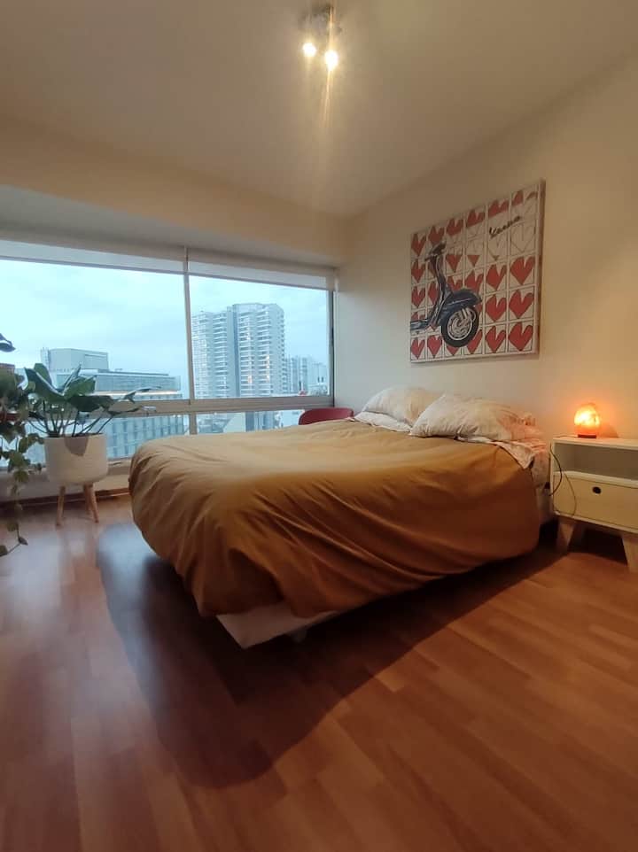 Habitación A 150 M De La Playa. Vista Al Mar. - Viña del Mar