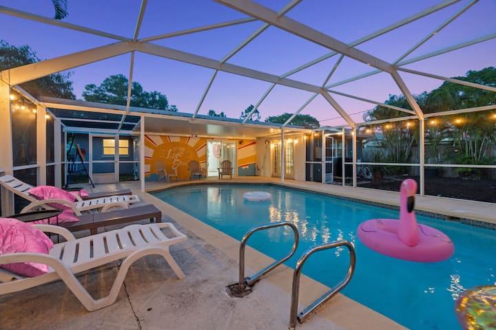 Heated Pool/king Bed/4bd2bt/pets Ok - 清水市
