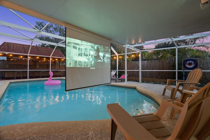 Heated Pool/king Bed/4bd2bt/pets Ok - Dunedin, FL