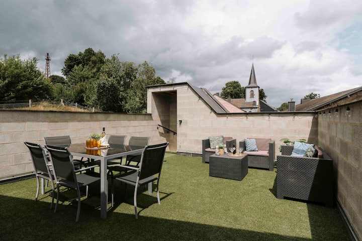 La Cigogne - Nid Cosy, Toit-terrasse & Borne Ev - Neufchâteau