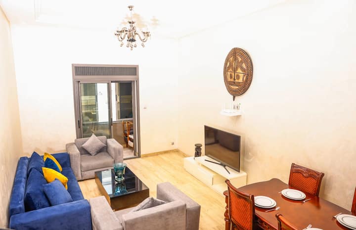 Appartement Cosy En Centre-ville 6 Voyageurs - Casablanca