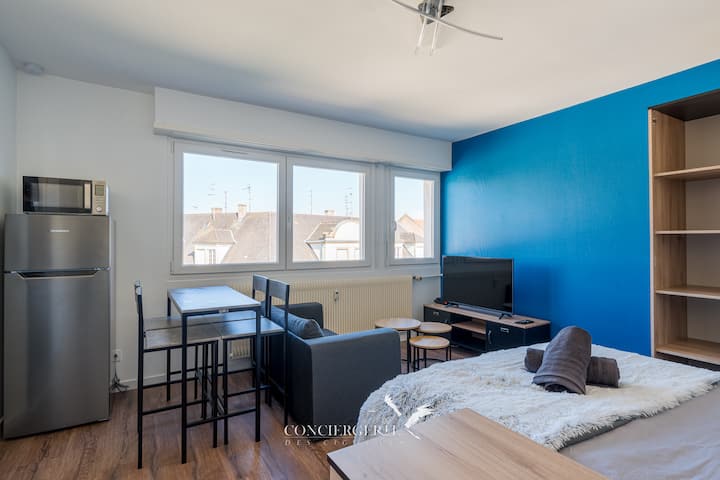 Studio Cosy Avec Terrasse, Hypercentre Strasbourg - Universite de Strasbourg