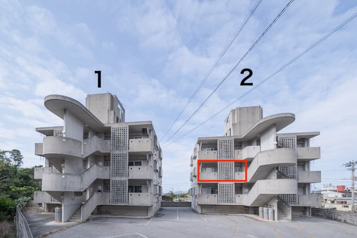 2-201号 2ldkコンドミニアム タイプB(和室) シークレットビーチ ファミリー・グループ向け - Okinawa