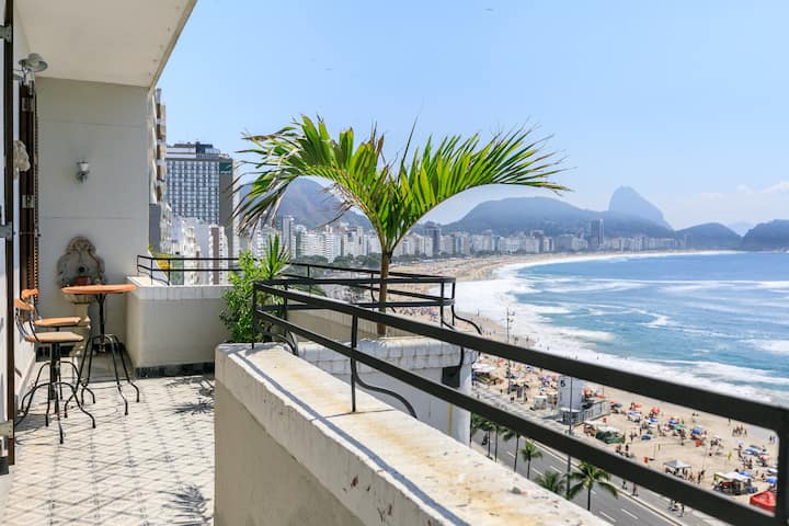 2 Aptos No Mesmo Prédio Com Vista Maravilhosa! - Copacabana