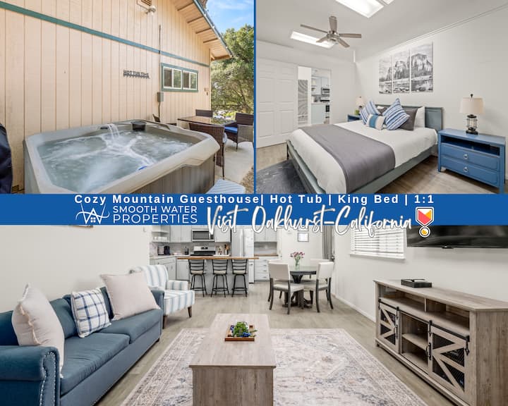 Studio 30 Mins To Yosemite| Hot Tub| Firepit | Bbq - Oakhurst, CA