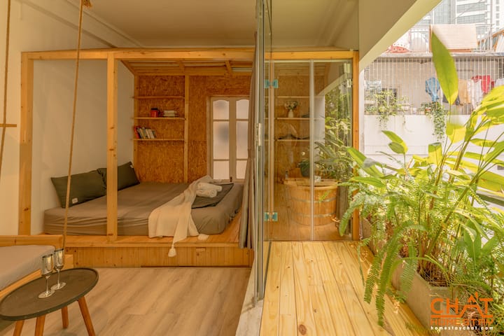 6sense*greenbalcony*woodenbathtub*freelaundry - Hanoi