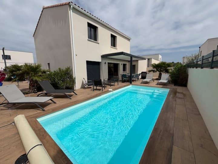 Villa Avec Piscine Privée - Hérault