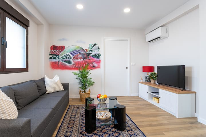 Apartamento L'hemisfèric. Apartaments La Ciutat - Valencia