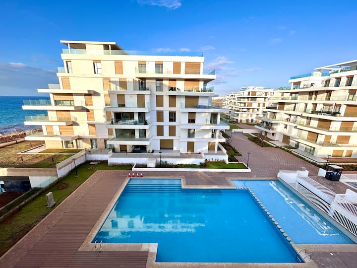 Résidence De Luxe En Front De Mer: 2br & Terrasse - Rabat