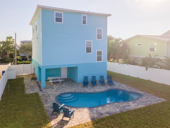 Oceanview Home! Optional Poolheater And Elevator! - Crescent Beach, FL