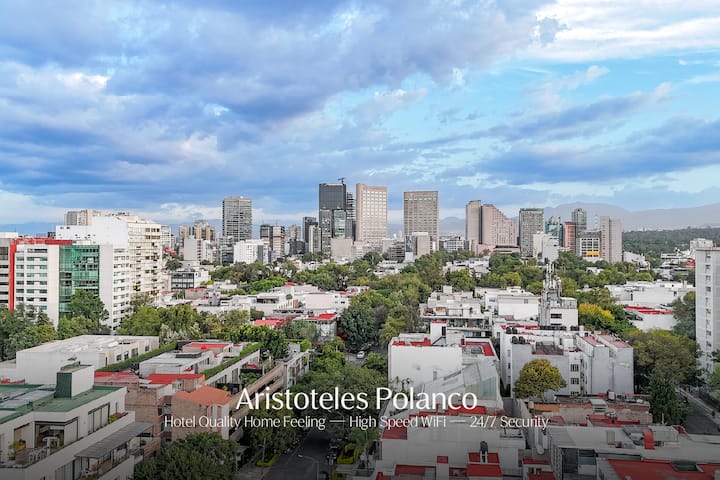 Capitalia | Aristoteles Polanco W/ Balcony View - Mexico City