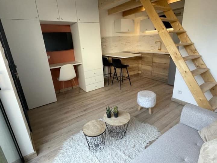 Studio Cosy Avec Mezzanine - Eyguières