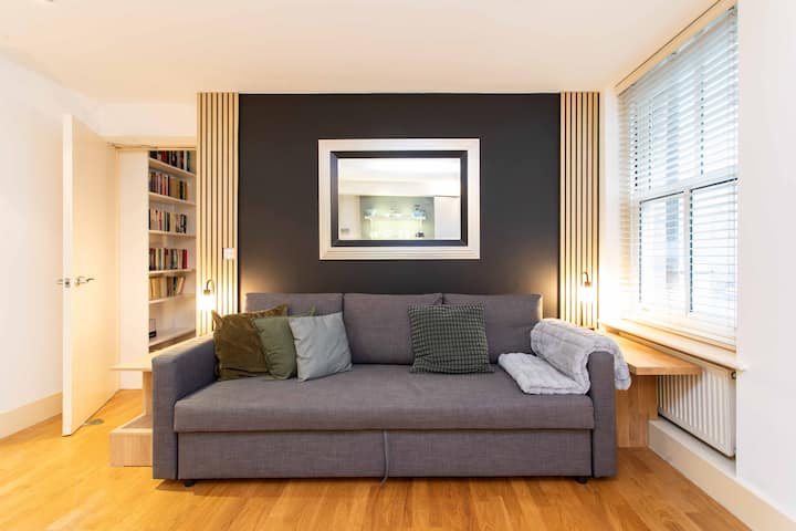 Ad-1-a The Library - Stylish 1 Bedroom Soho Flat - Bloomsbury