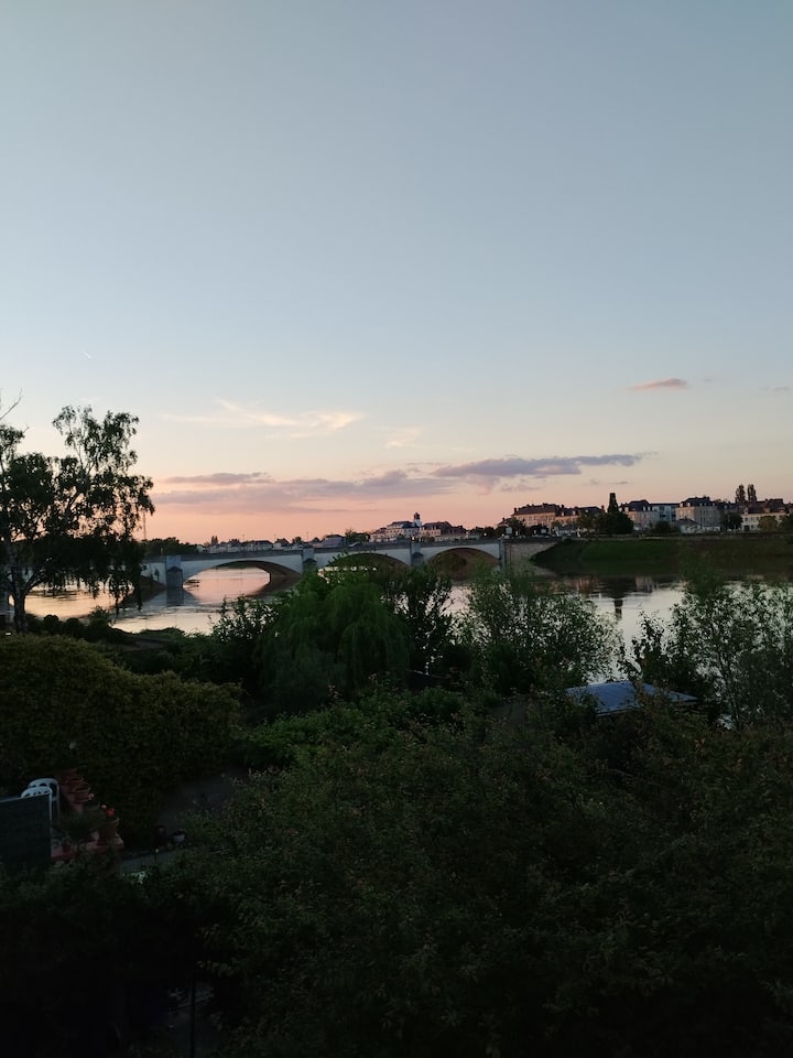 Maison Ville Et Nature - Centre Ville &  Vue Loire - Saumur