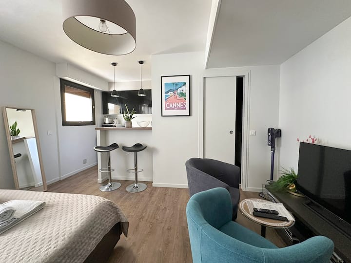 Cannes Centre - Studio Cosy à 10' De La Croisette - Cannes