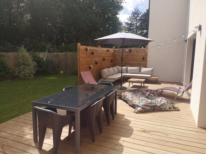 Maison Cosy Avec Grande Terrasse - Le Rheu